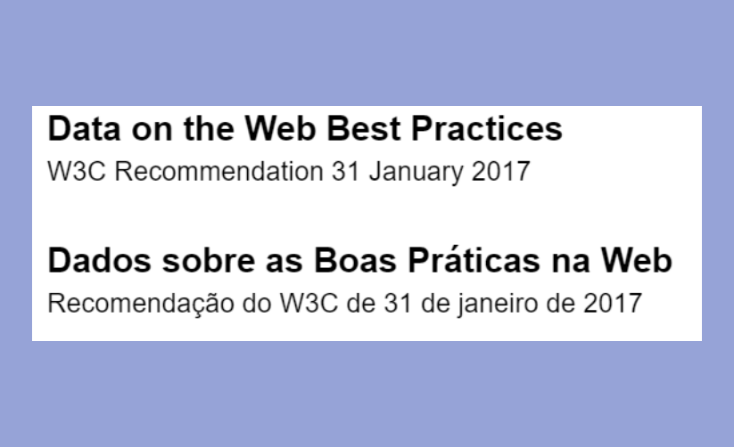 Biblioteca - W3C Capítulo São Paulo